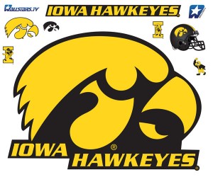 Iowa Hawkeyes Tigerhawk Real Big Wall Graphics & Stickers | WallStars ...