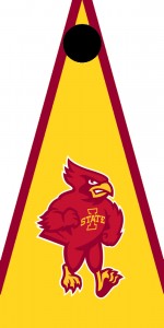 Iowa State Cyclones Cy the Mascot Baggo Cornhole Graphics | WallStars ...