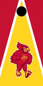 Iowa State Cyclones Cy the Mascot Baggo Cornhole Graphics | WallStars ...