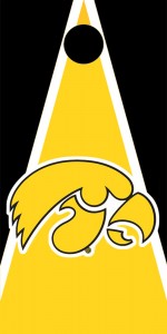 Iowa Hawkeyes Gold Tigerhawk Junior Wall Graphics & Stickers ...